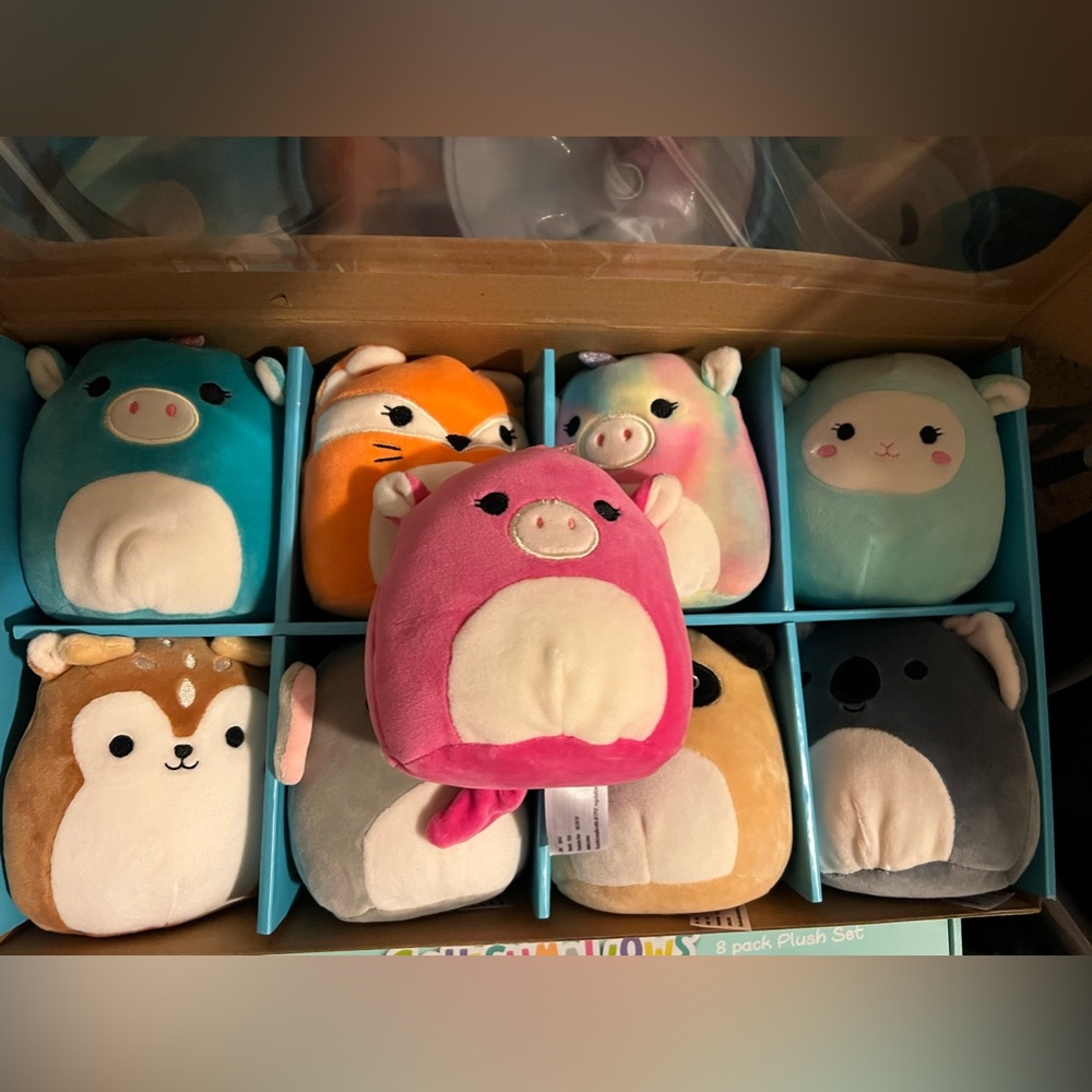 9x New Squishmallow 5” Set - Gem